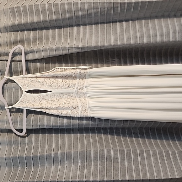 Morgan & Co. | Dresses | Morgan And Co Floor Length Gown Halter ...